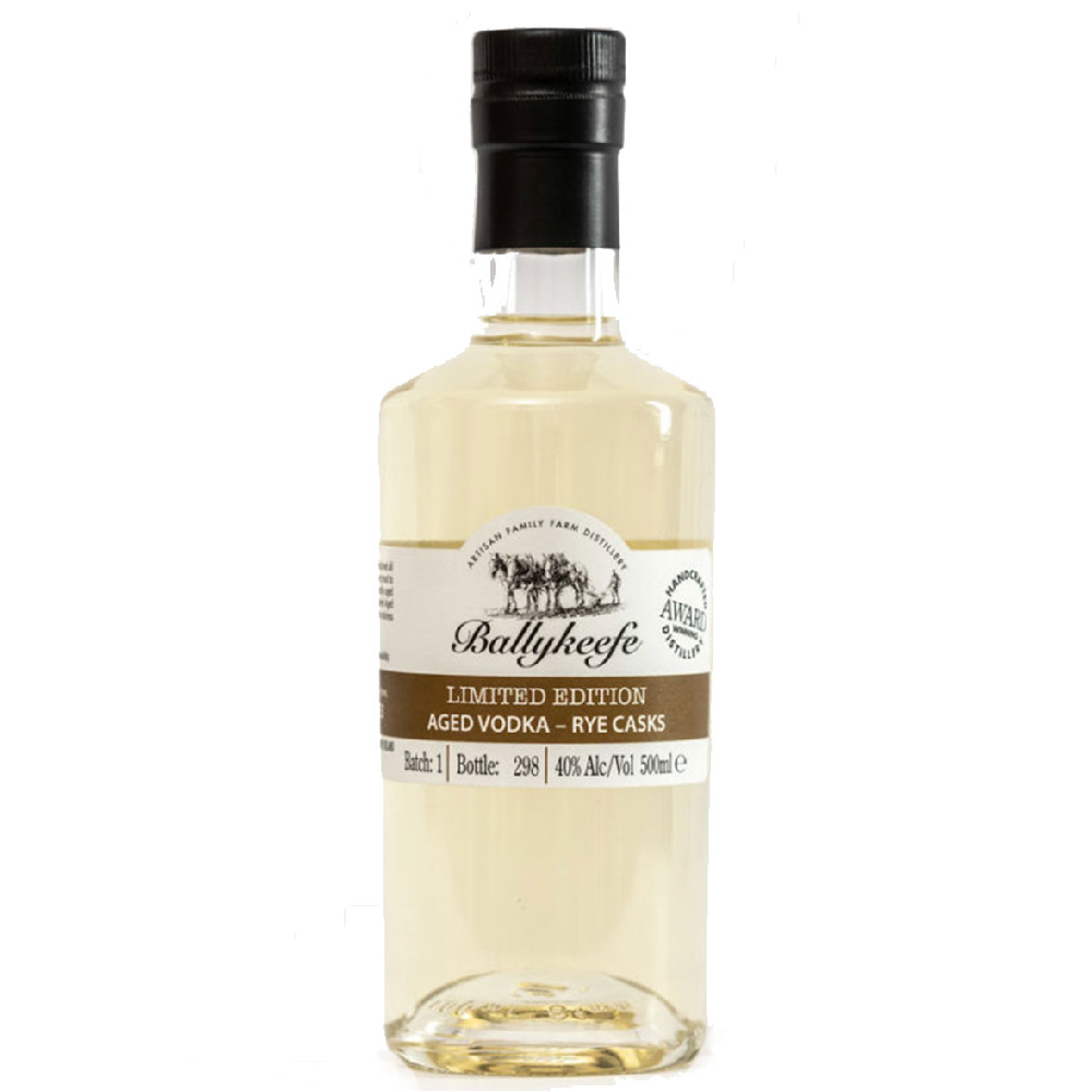 Ballykeefe Aged Vodka Rye Casks